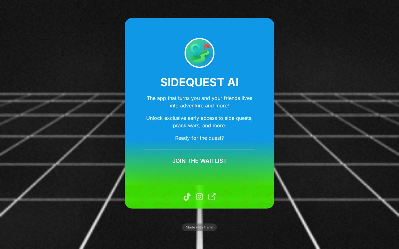 Introducing Sidequest AI